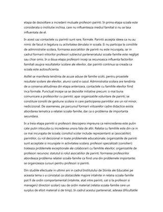 Parteneriatul scoala | DOC