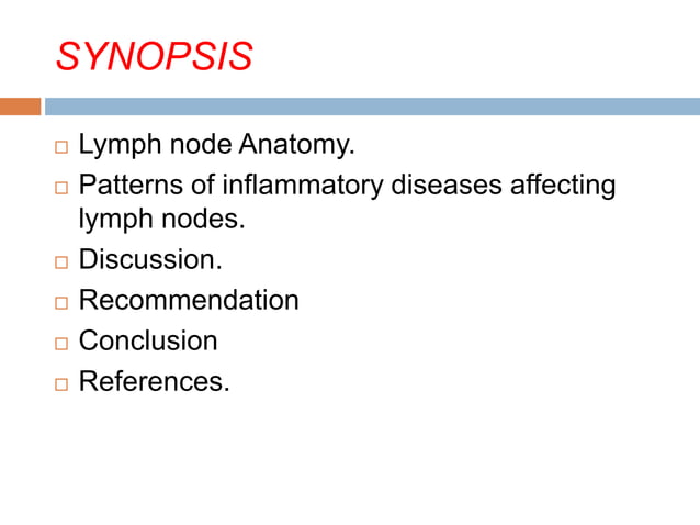 Pattern of inflammatory diseases in lymph node biopsy | PPTX | Ear ...