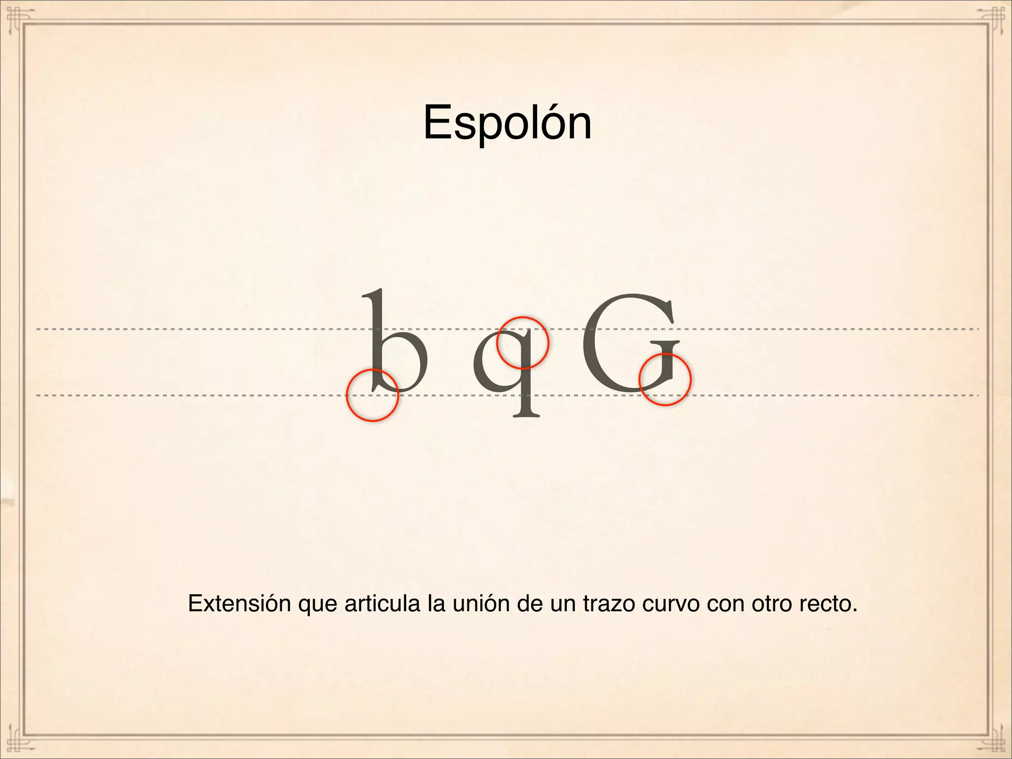 Partes de la letra | PDF
