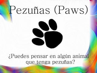 Partes Del Cuerpo Animal | PPS