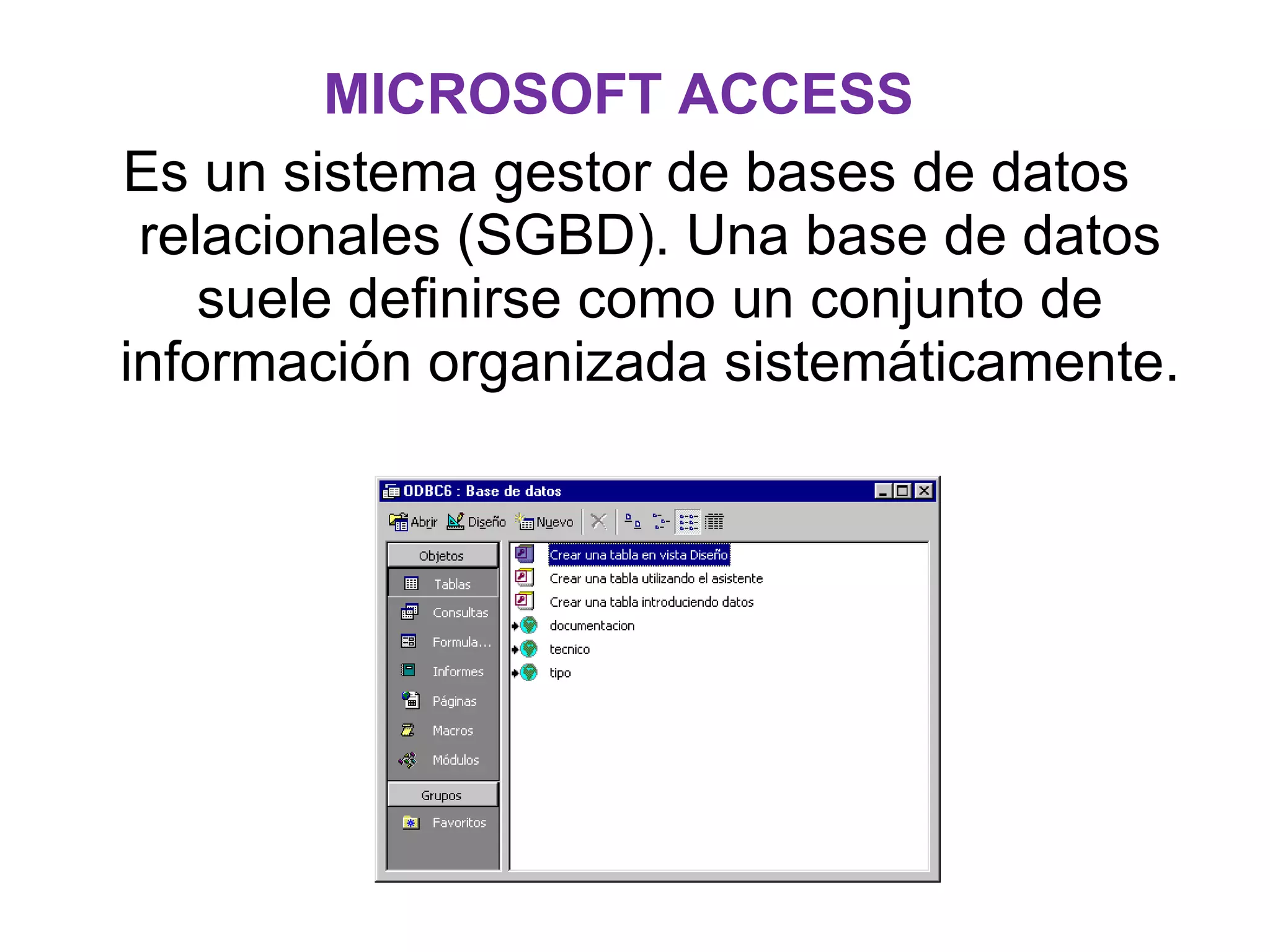 Partes de acces[1] | PPT