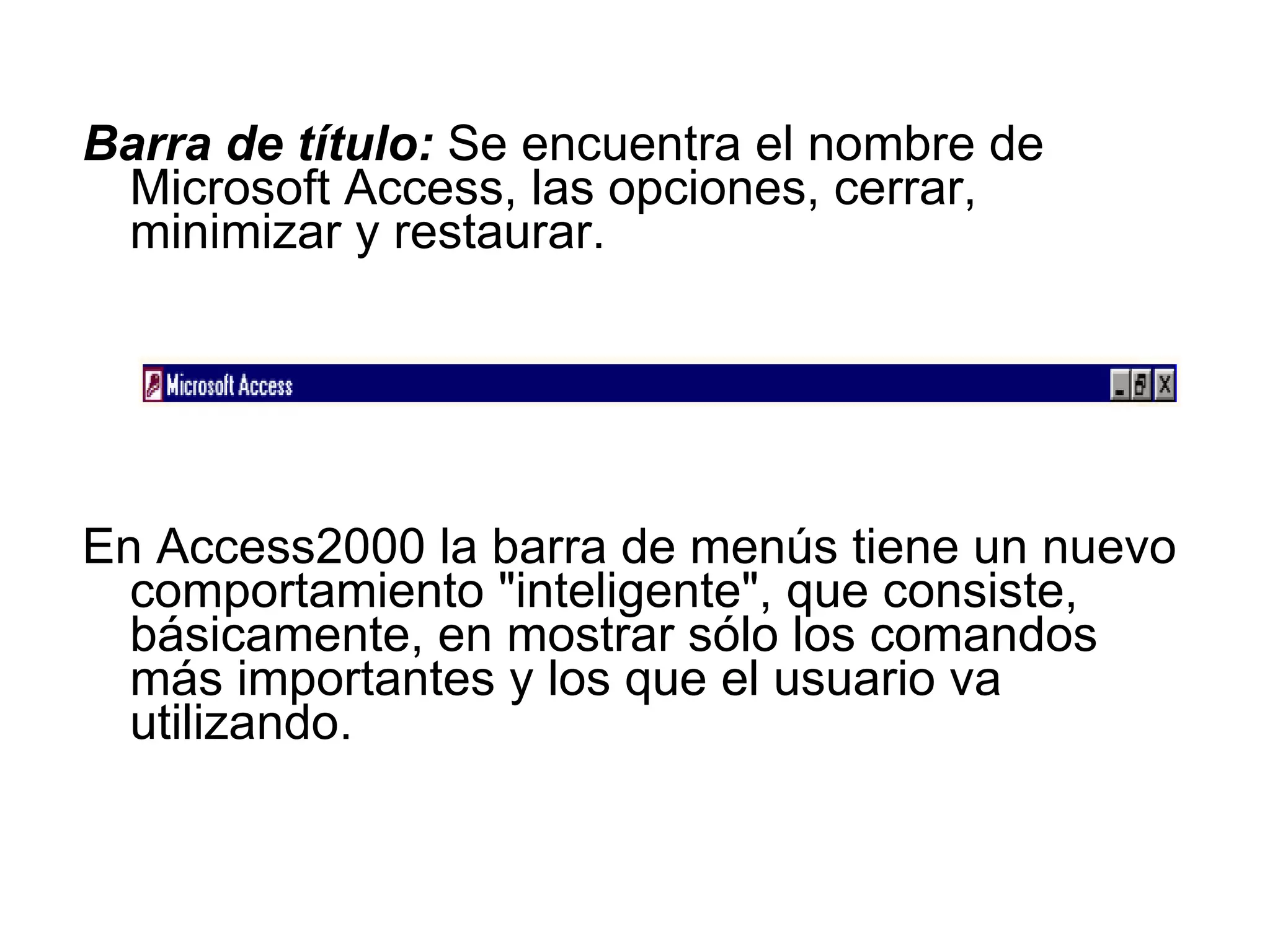 Partes de acces[1] | PPT