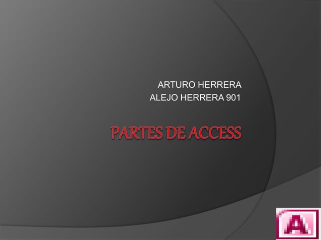 Partes de access | PPTX