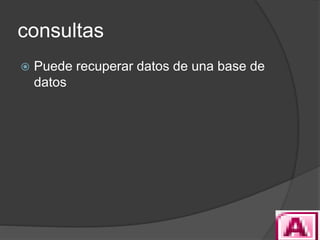 Partes de access | PPTX