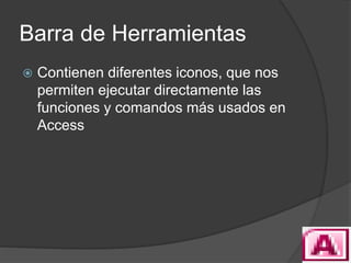Partes de access | PPTX