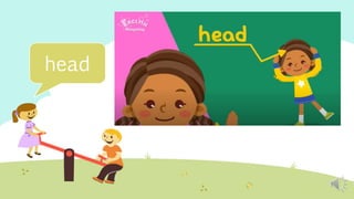 Partes de la cara con audio | PPTX