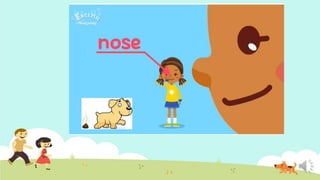 Partes de la cara con audio | PPTX