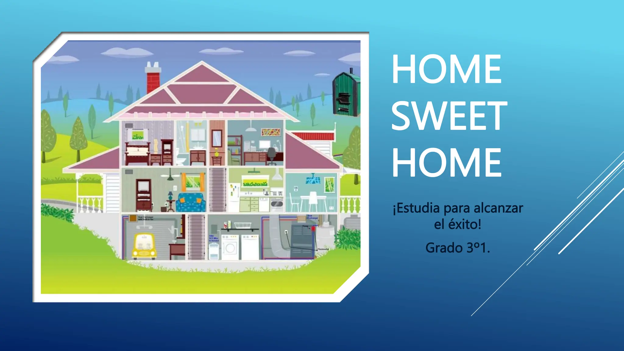 Presentación partes de la casa/Parts of the house | PPT