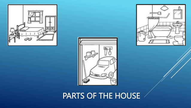 Presentación partes de la casa/Parts of the house | PPTX