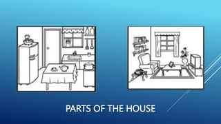 Presentación partes de la casa/Parts of the house | PPTX