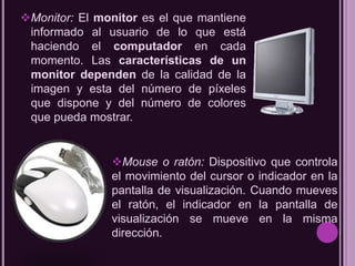 Partes de la computadora | PPTX
