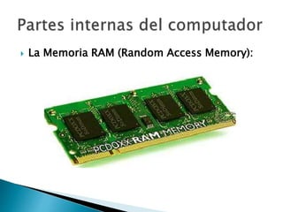 Partes de la computadora | PPTX