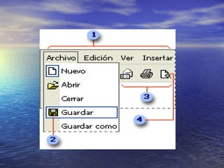 Partes de la ventana de acces | PPT