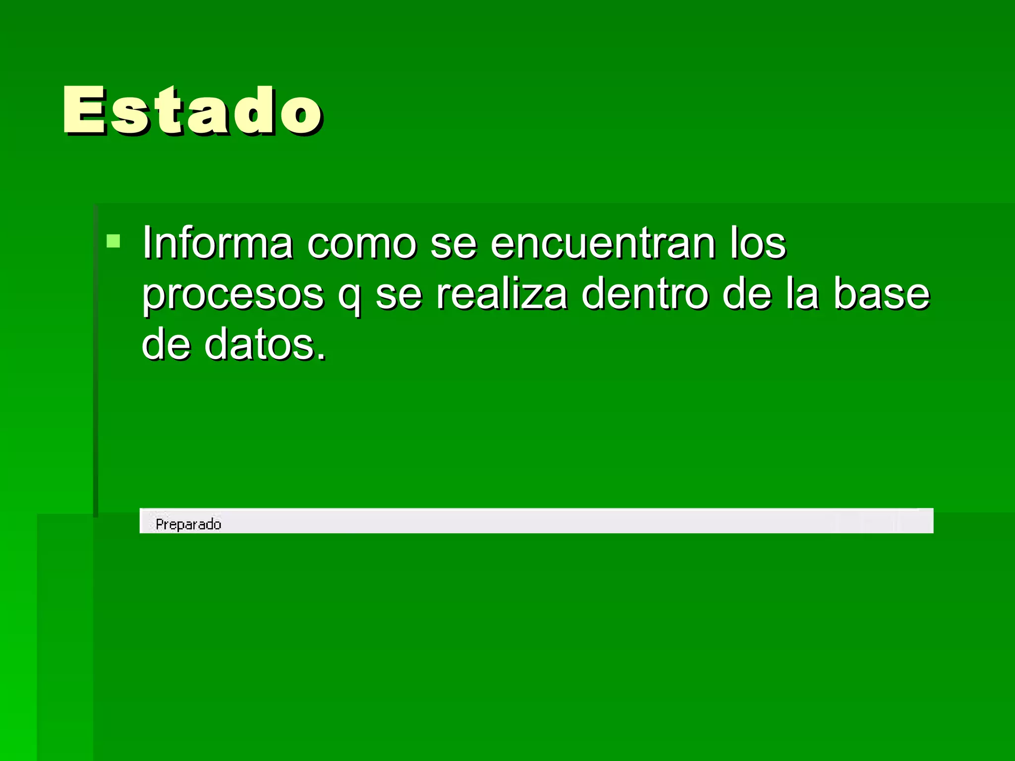 Partes de la ventana de access | PPT
