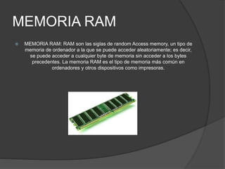 Partes del computador | PPTX