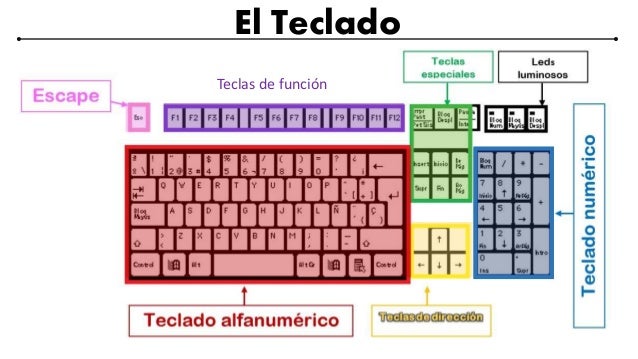 Partes Del Teclado