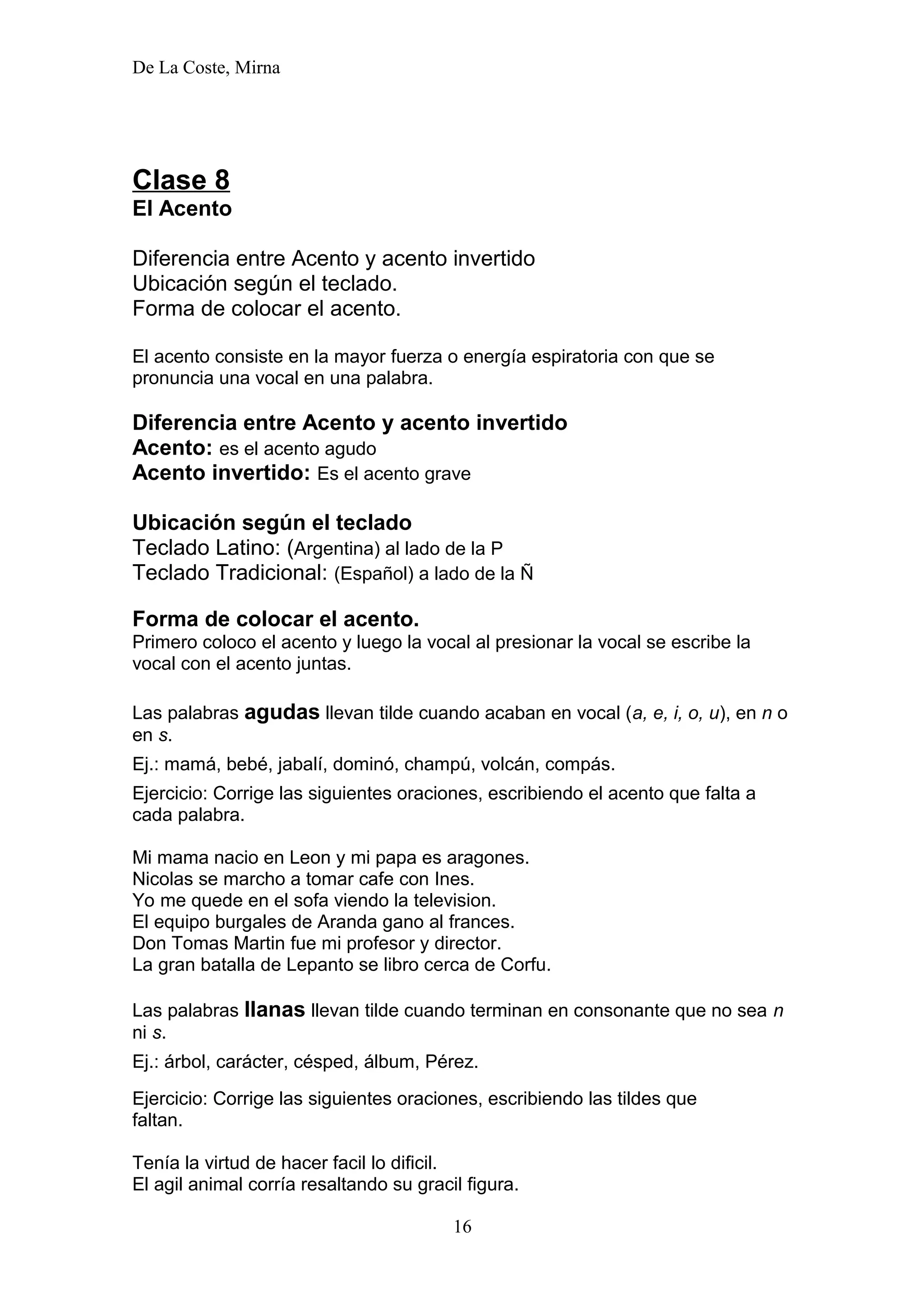 Partes del teclado y jaws | DOC