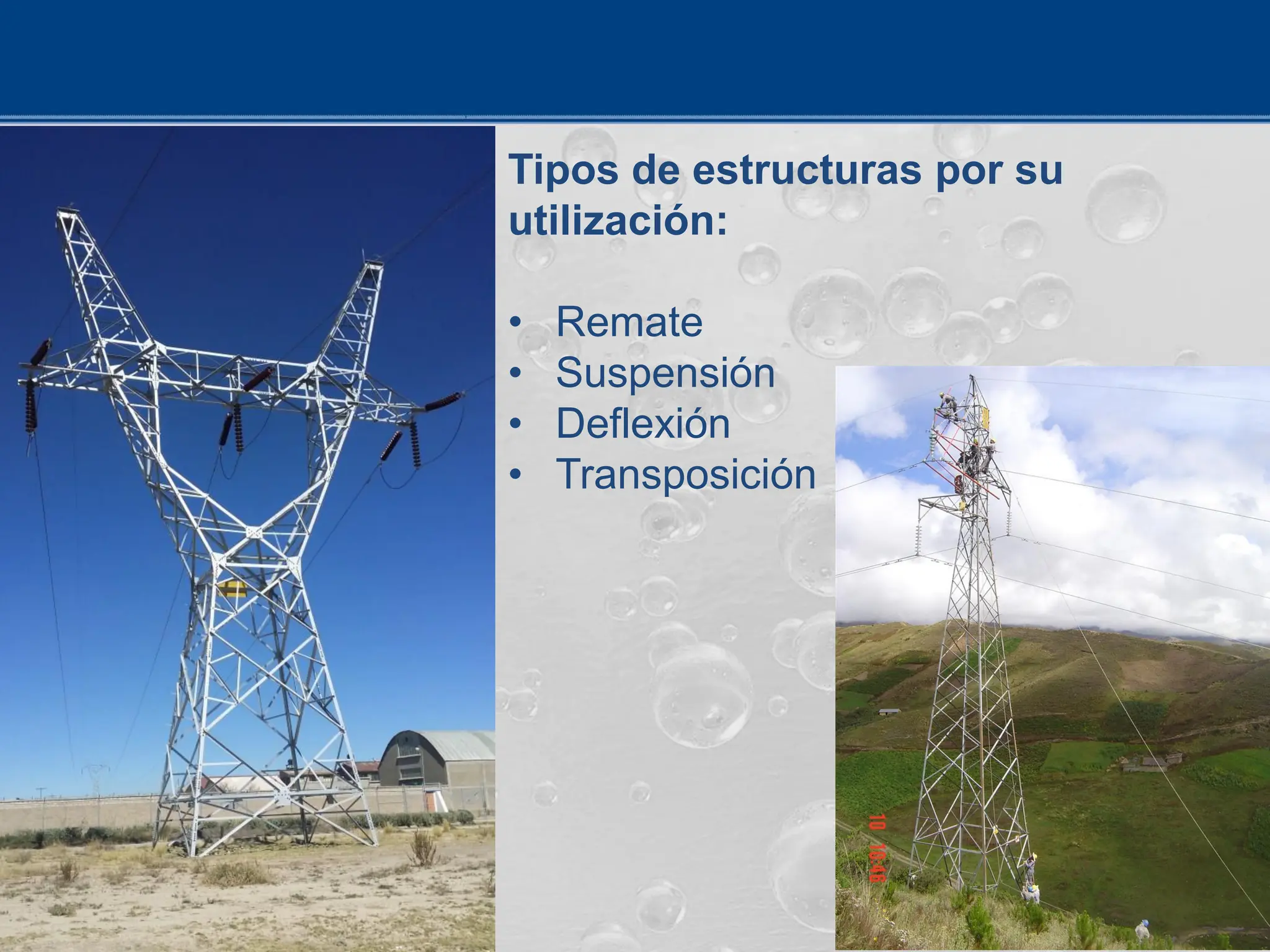 partes de una linea de transmicion en enercia electrica | PDF | Civil ...