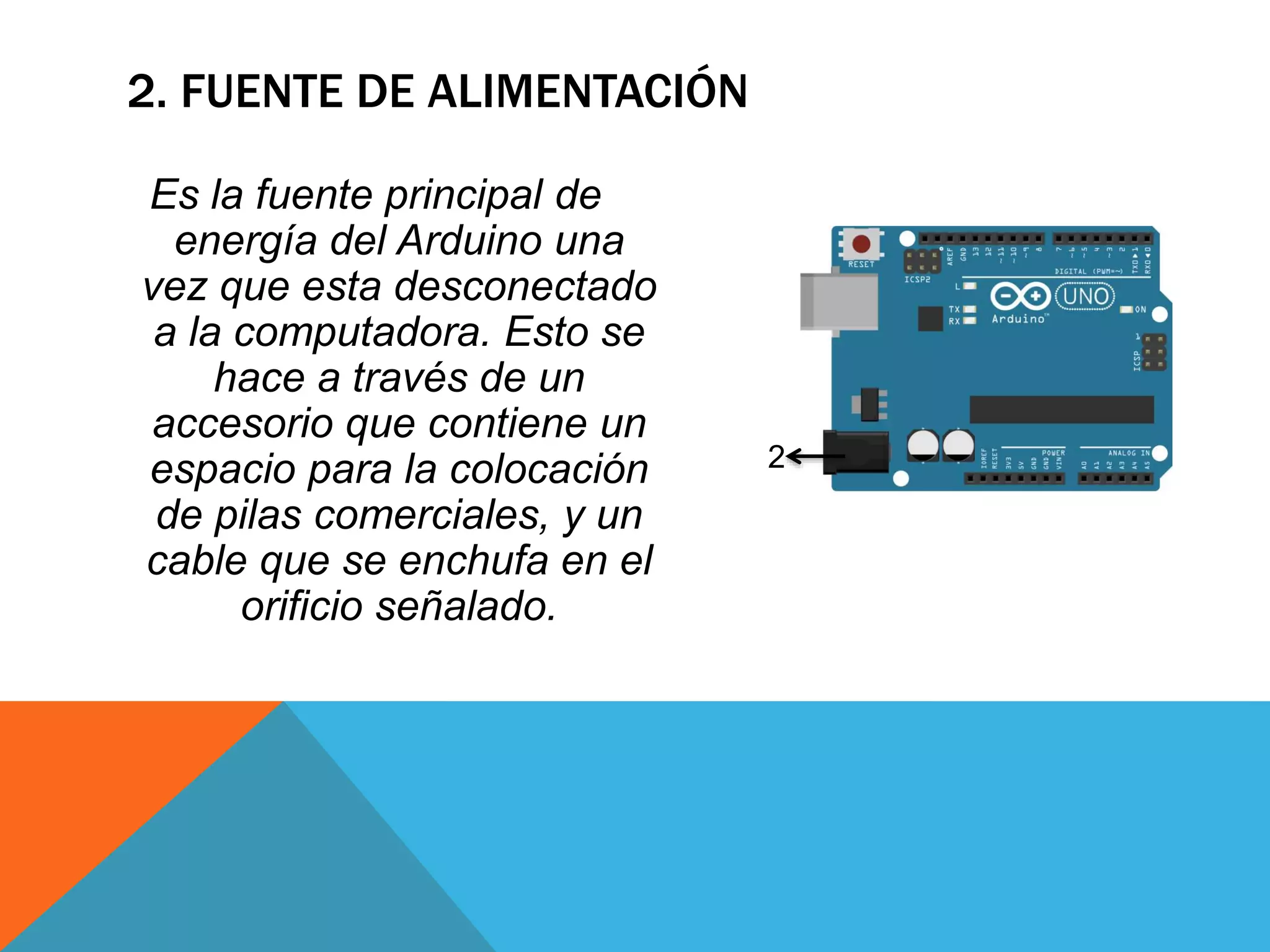 Partes de un Arduino Uno | PPTX
