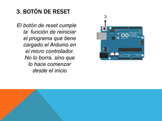 Partes de un Arduino Uno | PPTX