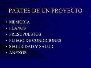 Partes de un proyecto 1 | PDF