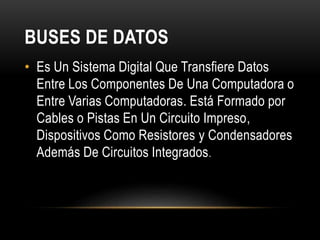 Partes Principales De La CPU | PPTX