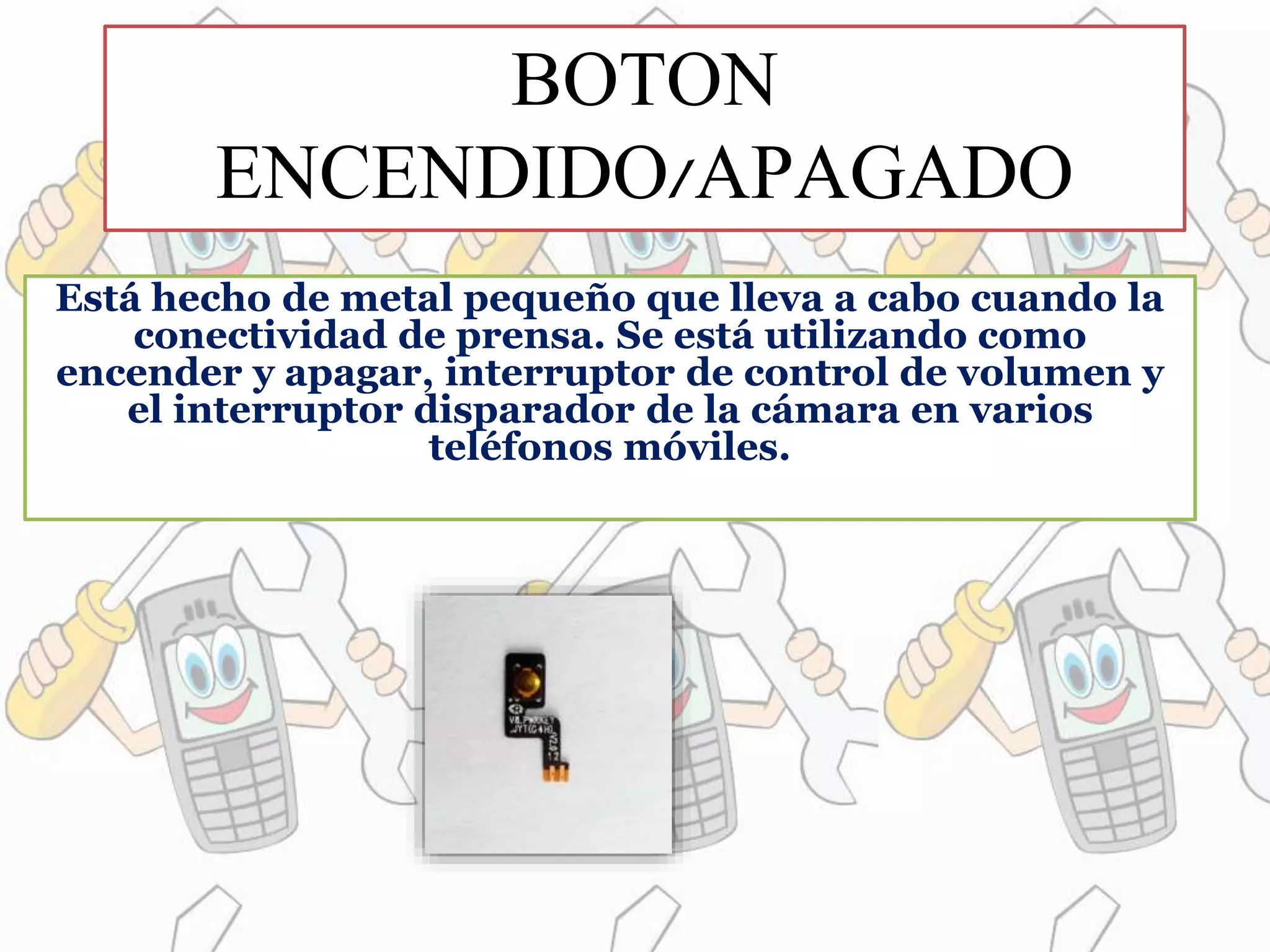 Partes principales del celular | PPTX