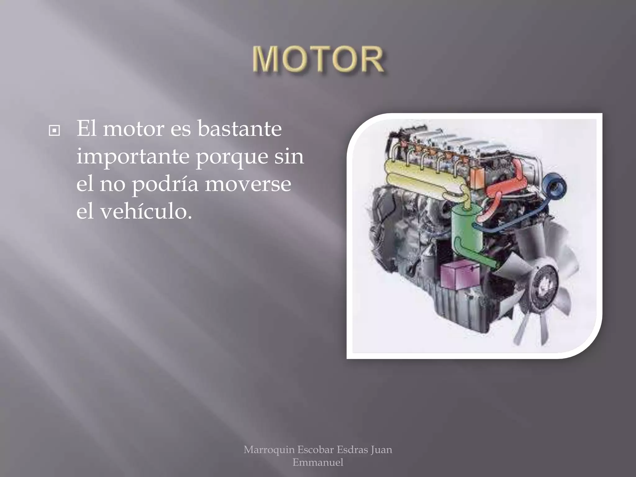 Partes principales de un carro | PPTX | Automotive