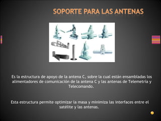 Partes y componentes de un satelite | PPS