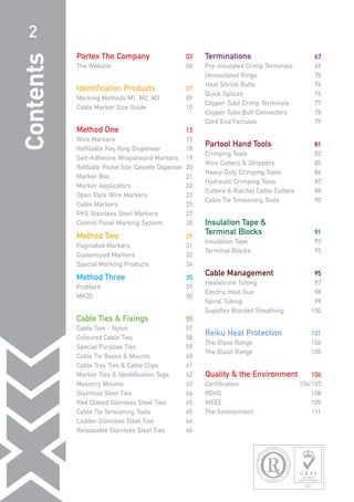Partex Catalogue | PDF