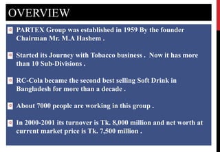 Presentation on Partex Group | PPTX