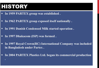 Presentation on Partex Group | PPTX