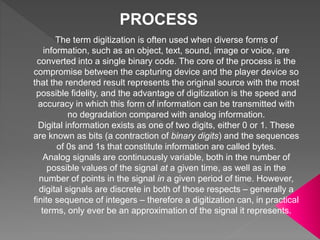 Digitization ppt | PPTX
