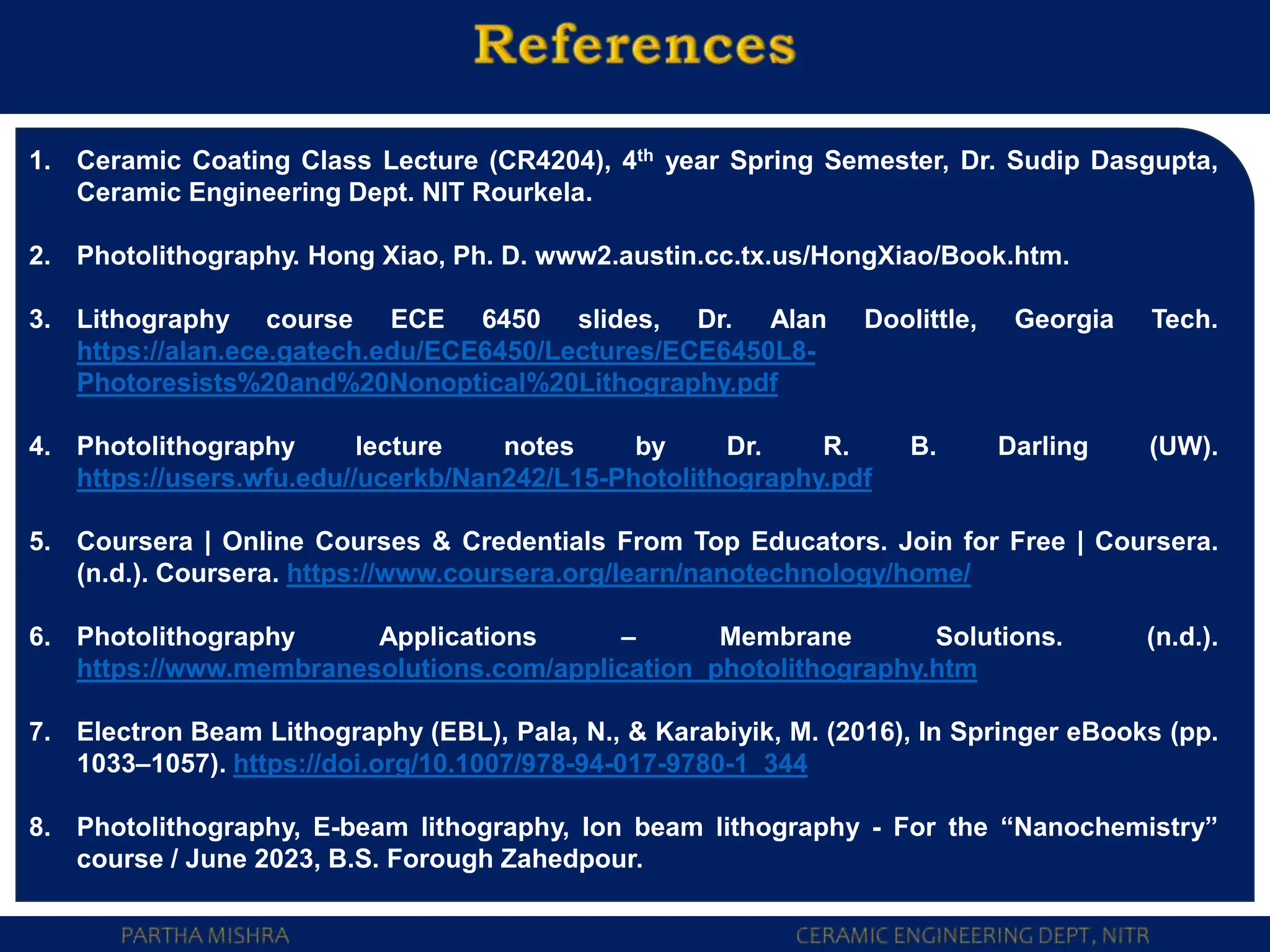 Partha Mishra_Lithography - Seminar & Technical Writing Topic.pptx