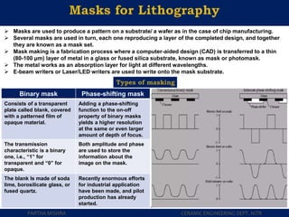 Partha Mishra_Lithography - Seminar & Technical Writing Topic.pptx