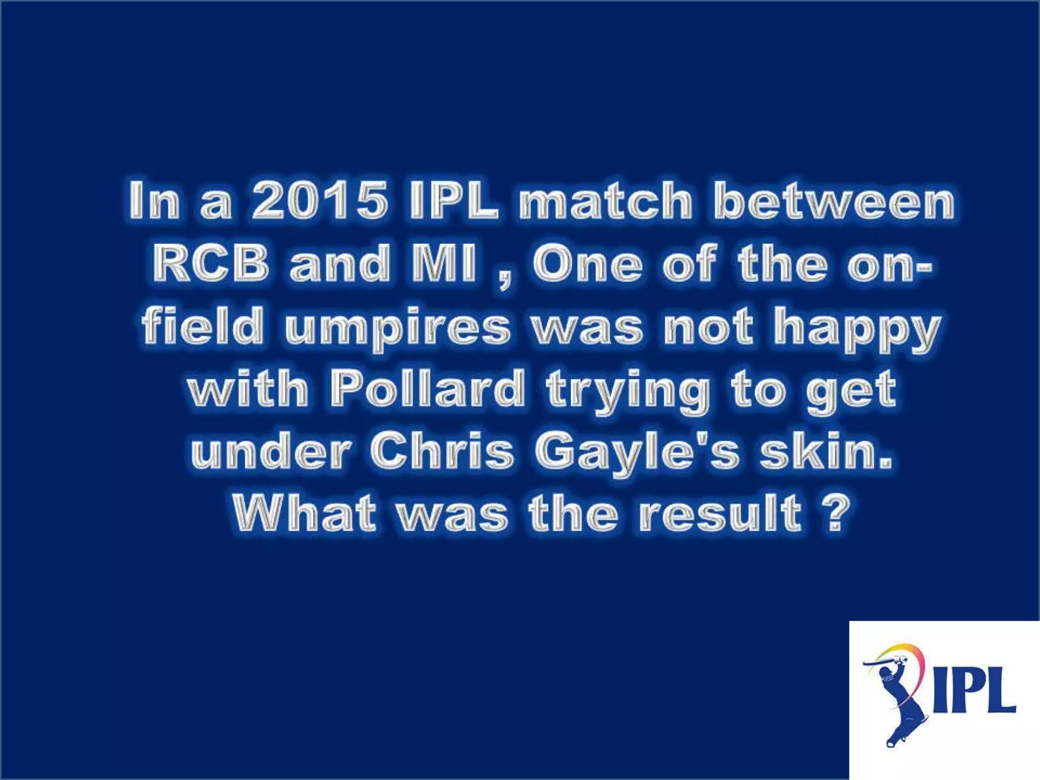 IPL Quiz | PPT