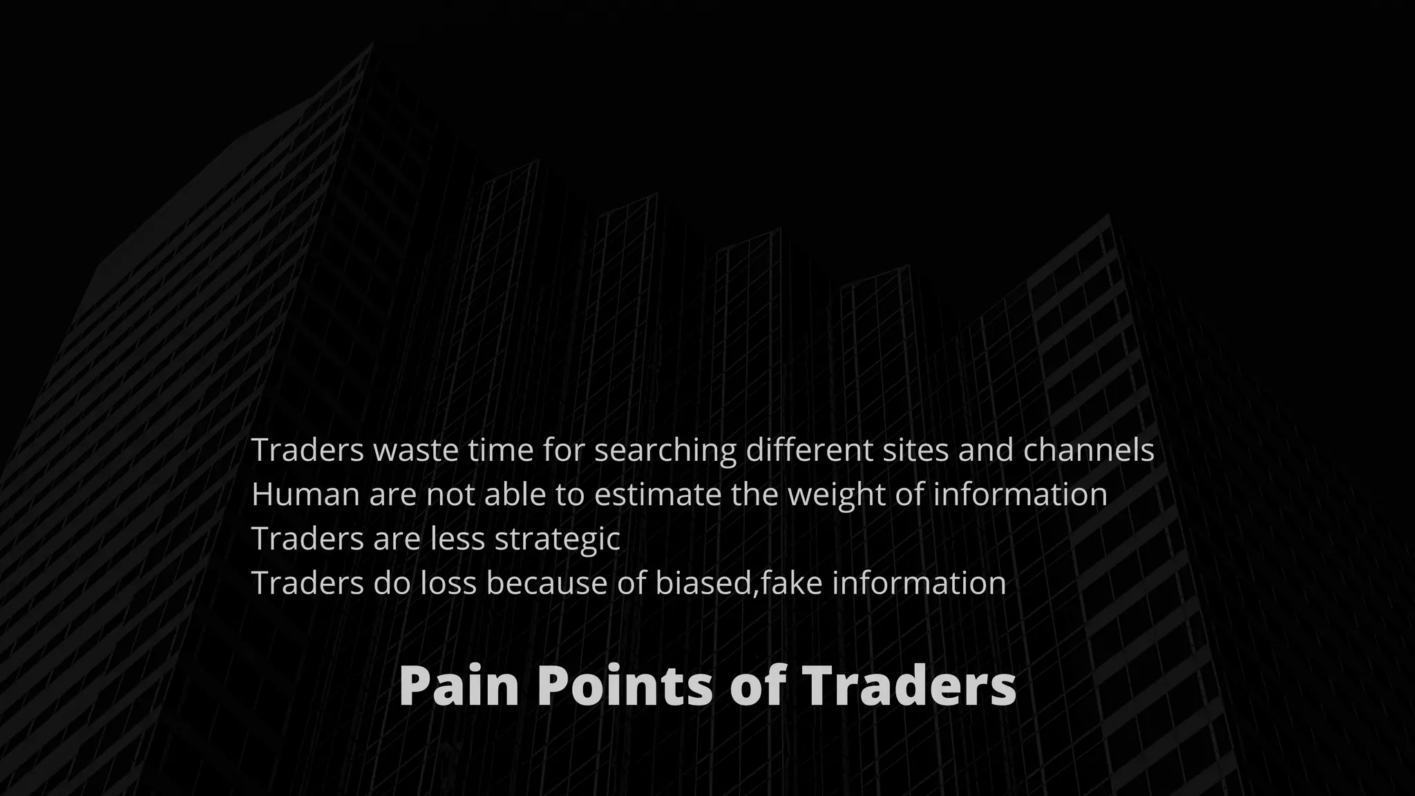 AI led Trading: A pitch deck. | PPT