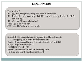 Cardiac Case Presentation DM degree.pptx | Heart and Cardiovascular ...