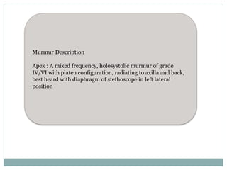 Cardiac Case Presentation DM degree.pptx | Heart and Cardiovascular ...