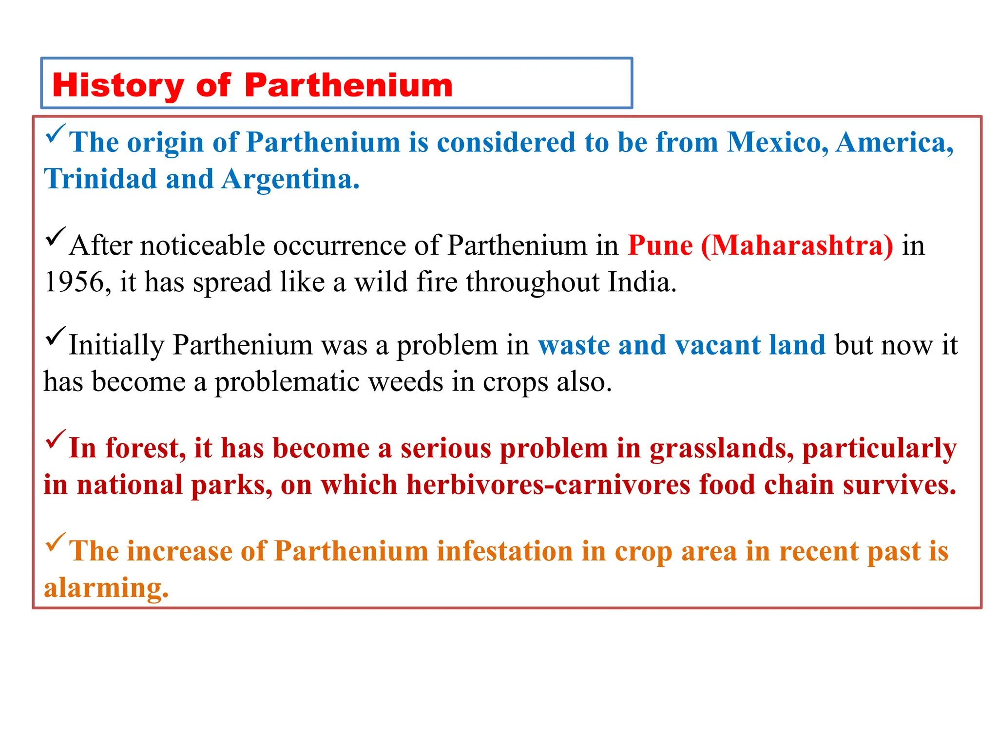 Parthenium Awarness Week-2024, Dr. JAGADISH | PPTX