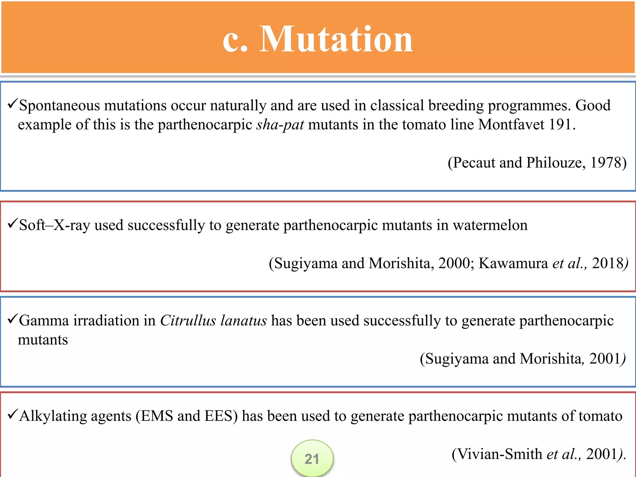 Parthenocarpic vegetables.pptx