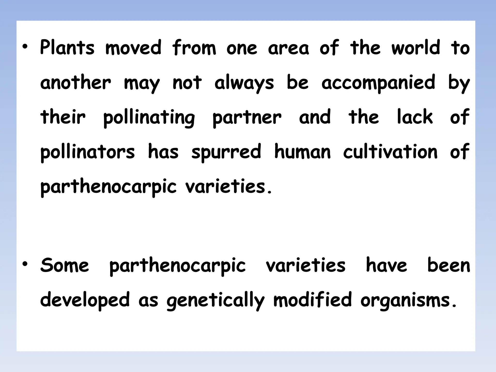 Parthenocarpy in Vegetable crops .ppt