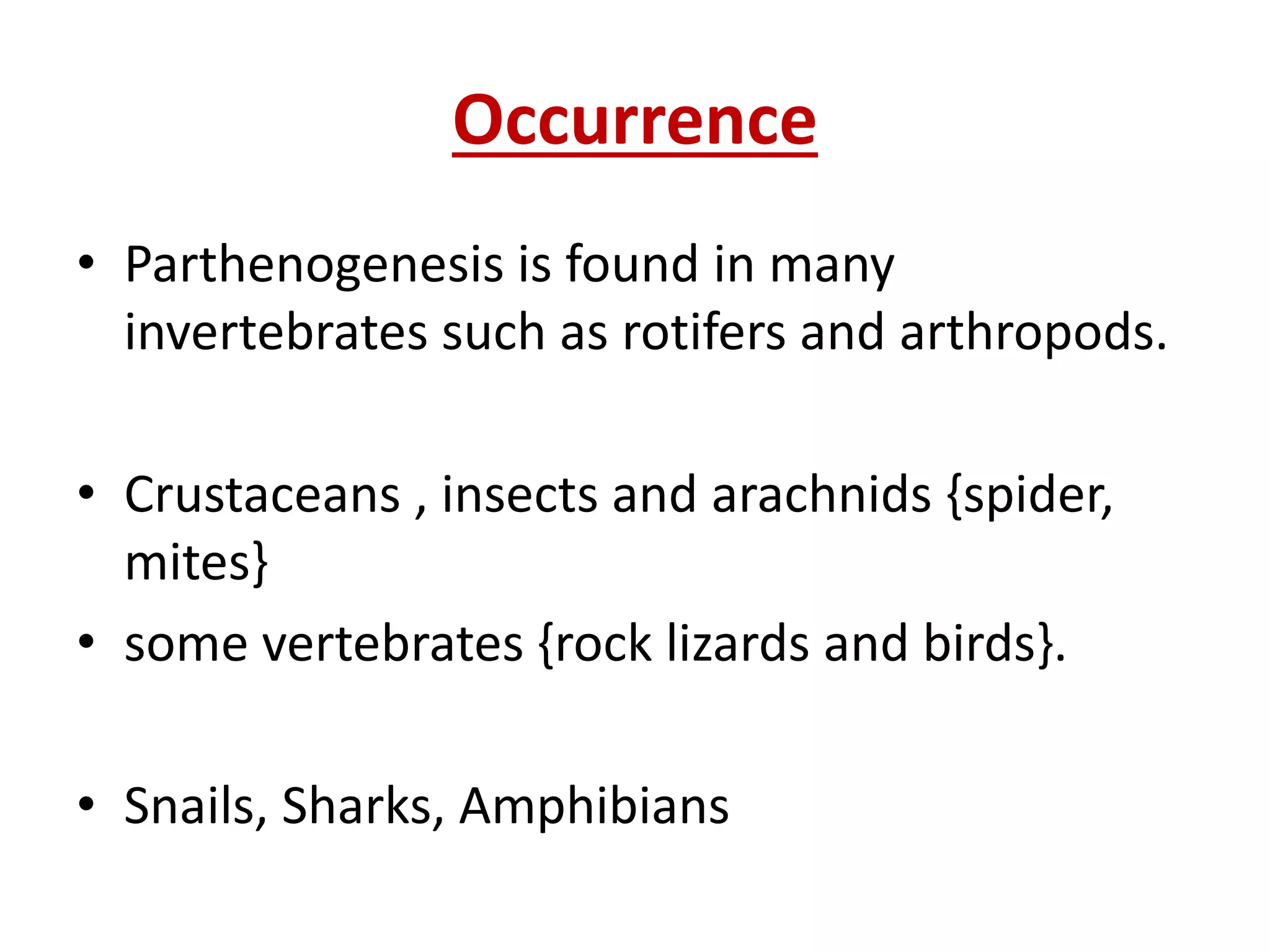 Parthenogenesis | PPTX