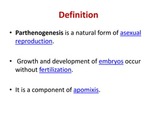 Parthenogenesis | PPT | Free Download