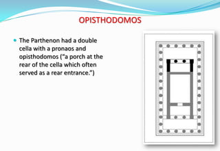 GREEK ARCHITECTURE : PARTHENON | PPTX