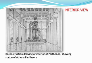 GREEK ARCHITECTURE : PARTHENON | PPTX