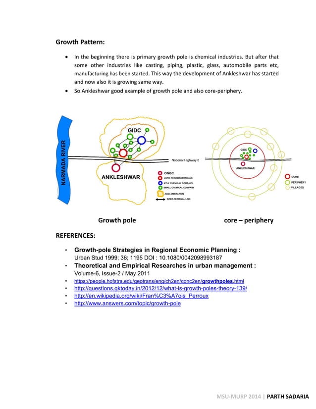 Growth pole theory | PDF | Geography | Science