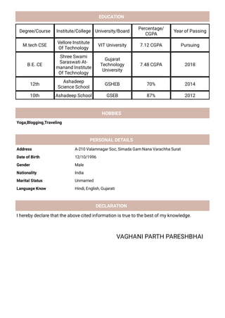 Resume | PDF