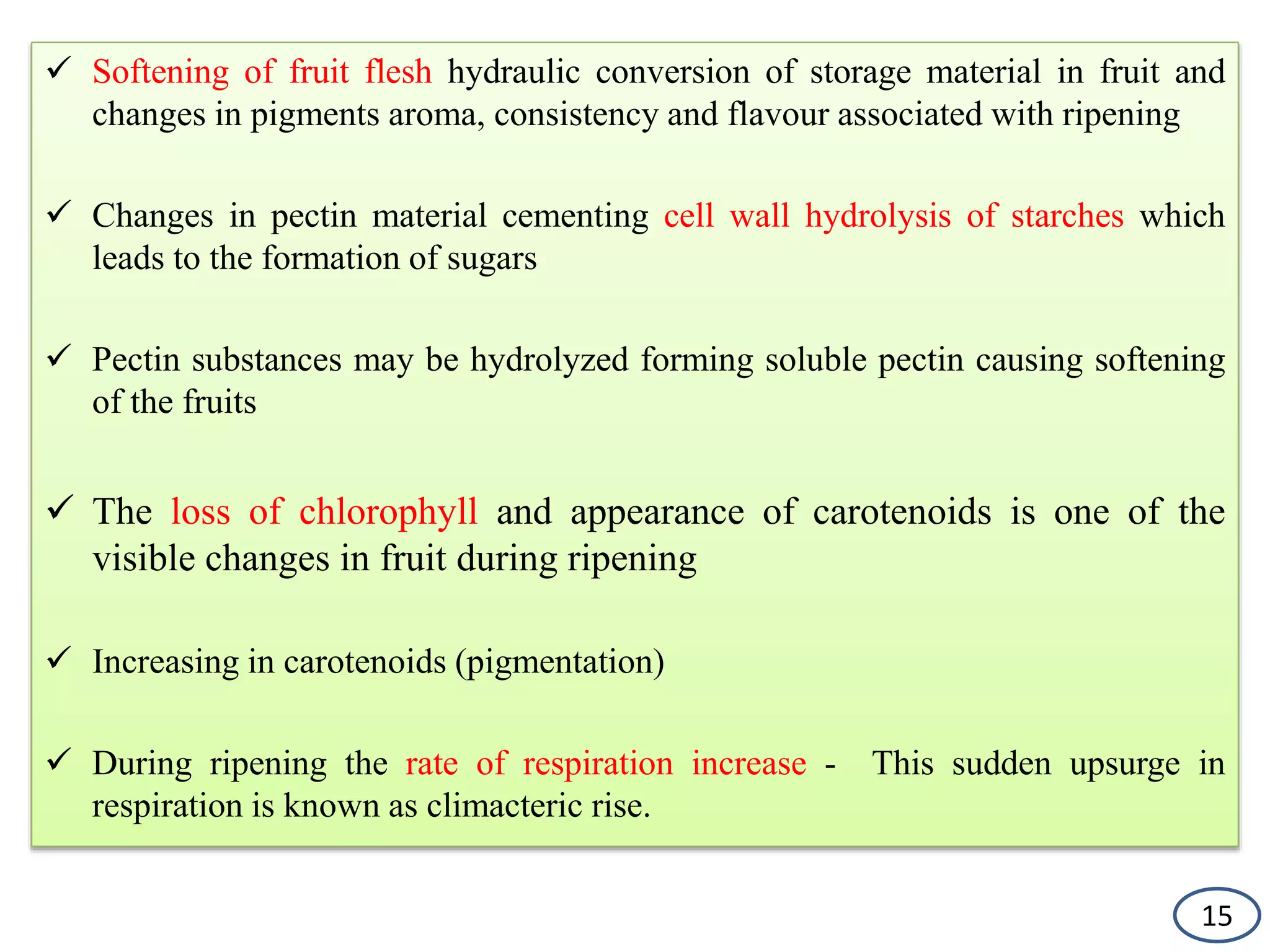 Physiological maturity indices in tropical fruit crops | PPTX