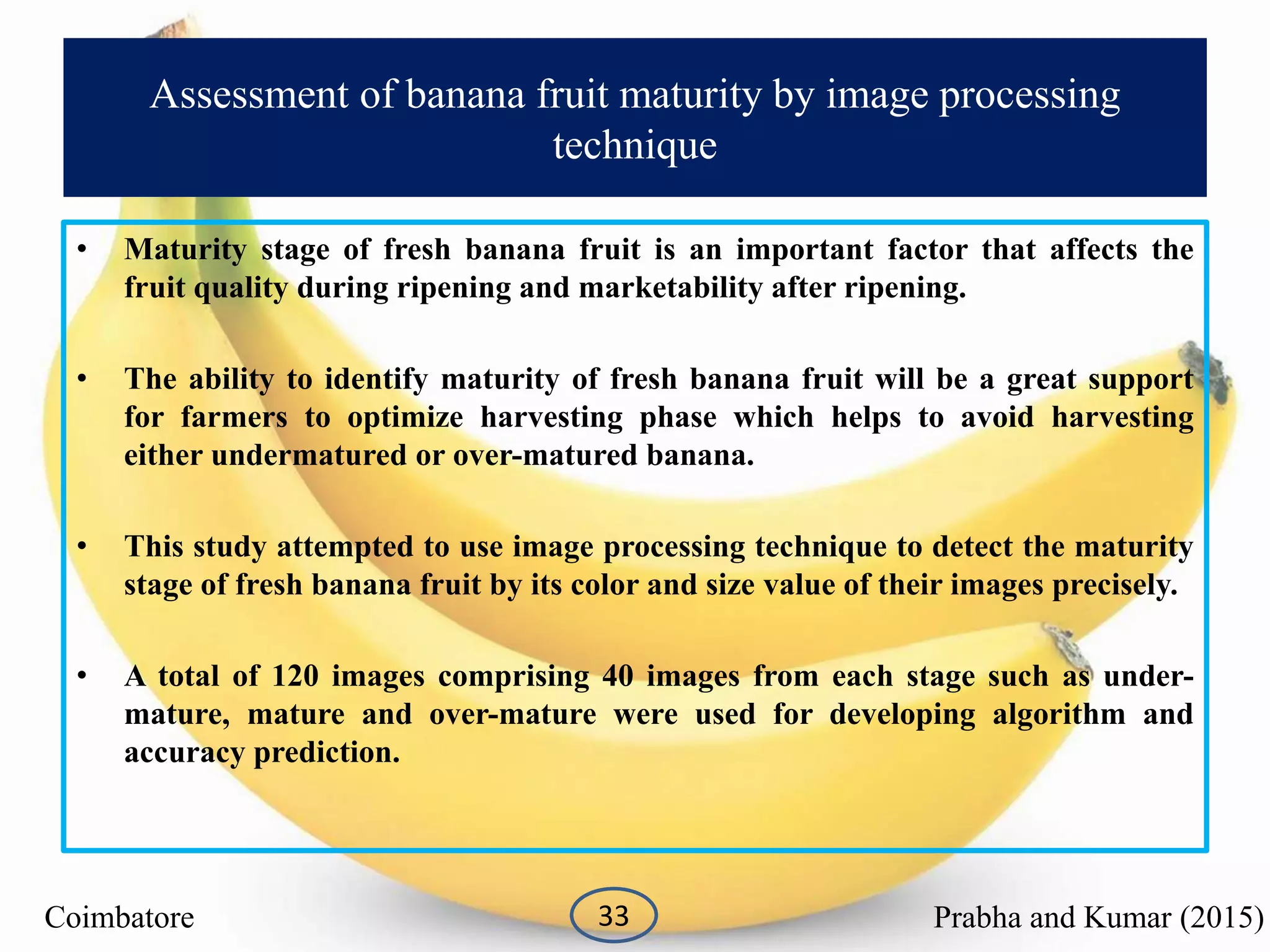 Physiological maturity indices in tropical fruit crops | PPTX